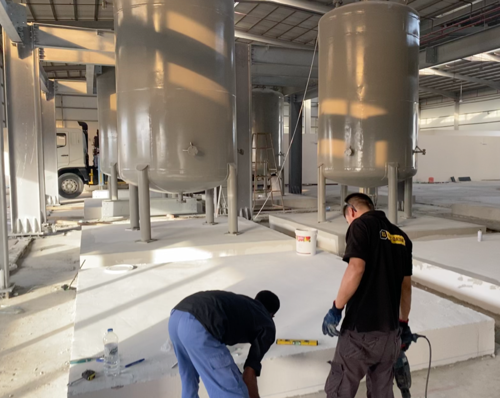 Steel Mezzanine & tanks-21 | Elec Qatar W.L.L. Elec Qatar W.L.L.